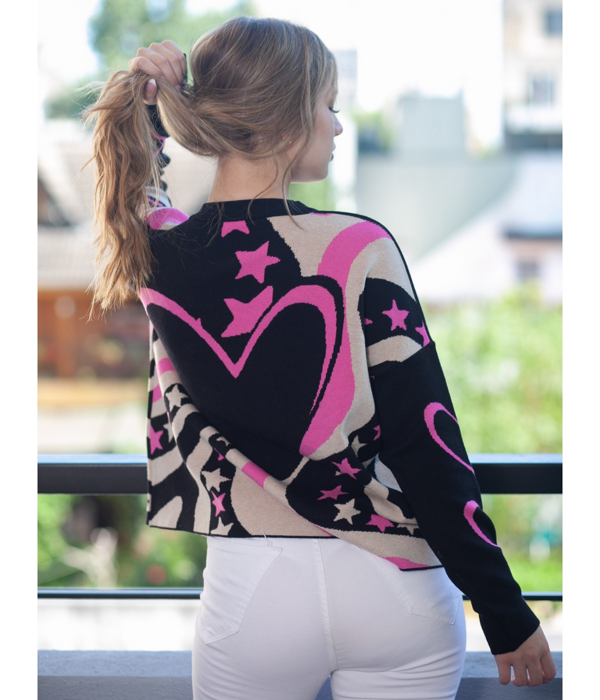 Sweaters jackar corazón