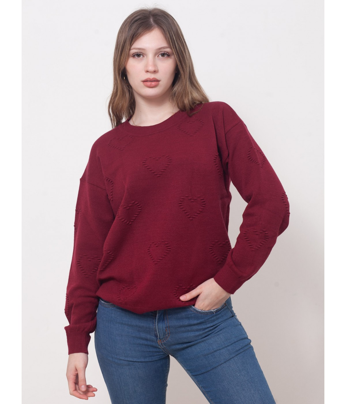 Sweater Jackar corazon