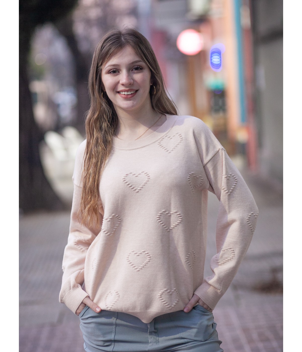 Sweater Jackar corazon